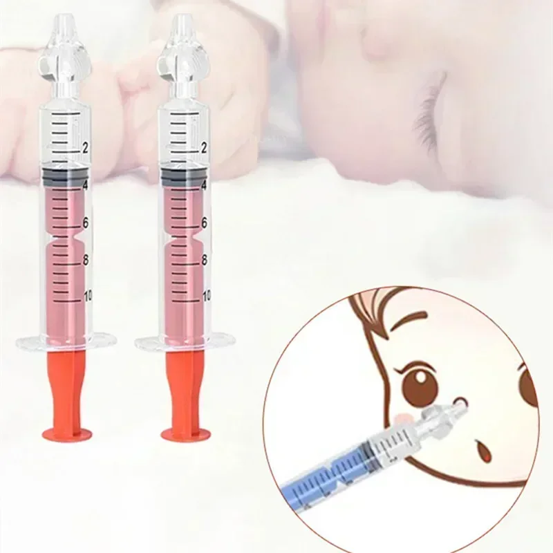 Needle Tube Baby Nasal Aspirator Syringe Baby Nose Cleaner Kids ...